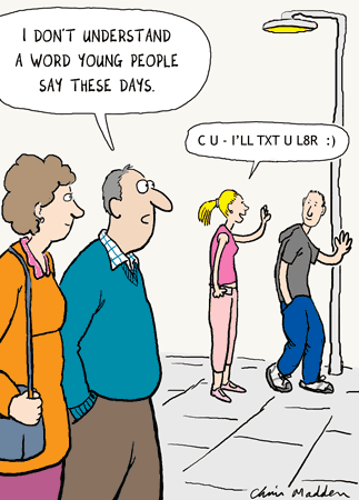 text-message-cartoon | En la luna de Babel